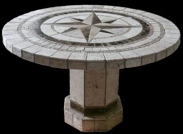 Stone Table Bases | Mosaic Stone Tables